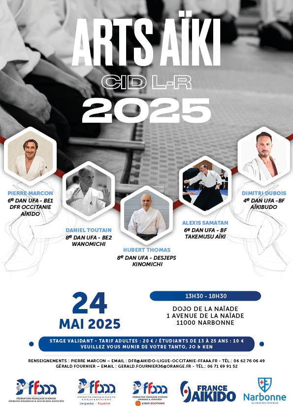 Takemusu Aiki Montpellier » Stage Arts Aiki avec la FFAAA